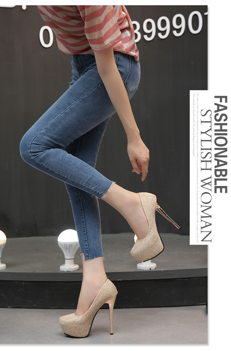 Badu.gr Γυναικεία παπούτσια ψηλοτάκουνα - 14 cm - Badu.gr